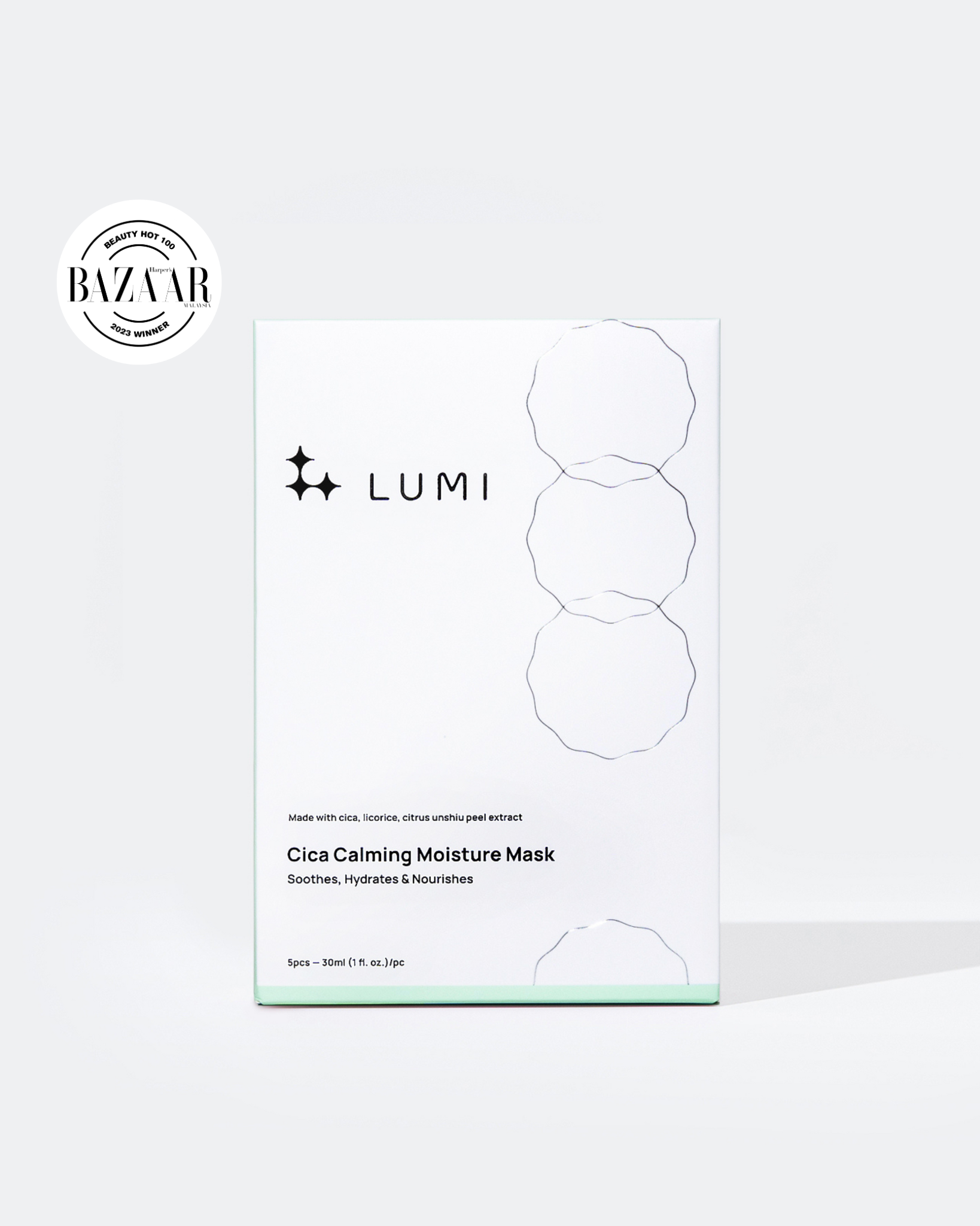 Cica Calming Moisture Mask – LUMI Beauty International